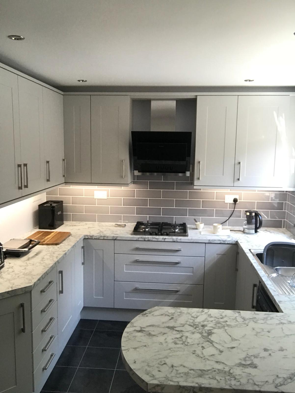 Solent Shaker Grey Mist | Ultrawood Kitchens