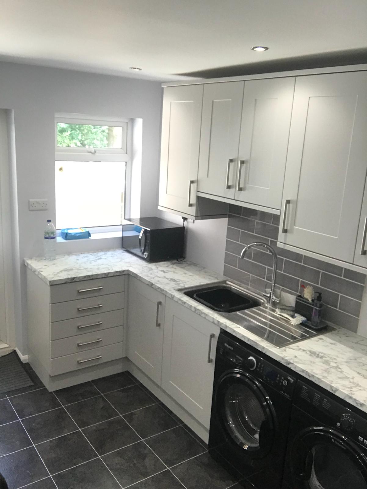 Solent Shaker Grey Mist | Ultrawood Kitchens